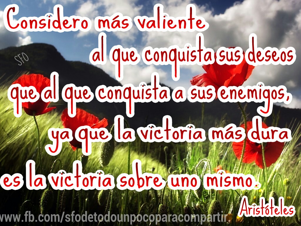 SFO DE TODO UN POCO Y MAS...: Ser valiente..