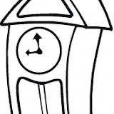 RELOJES DE PENDULO PARA COLOREAR