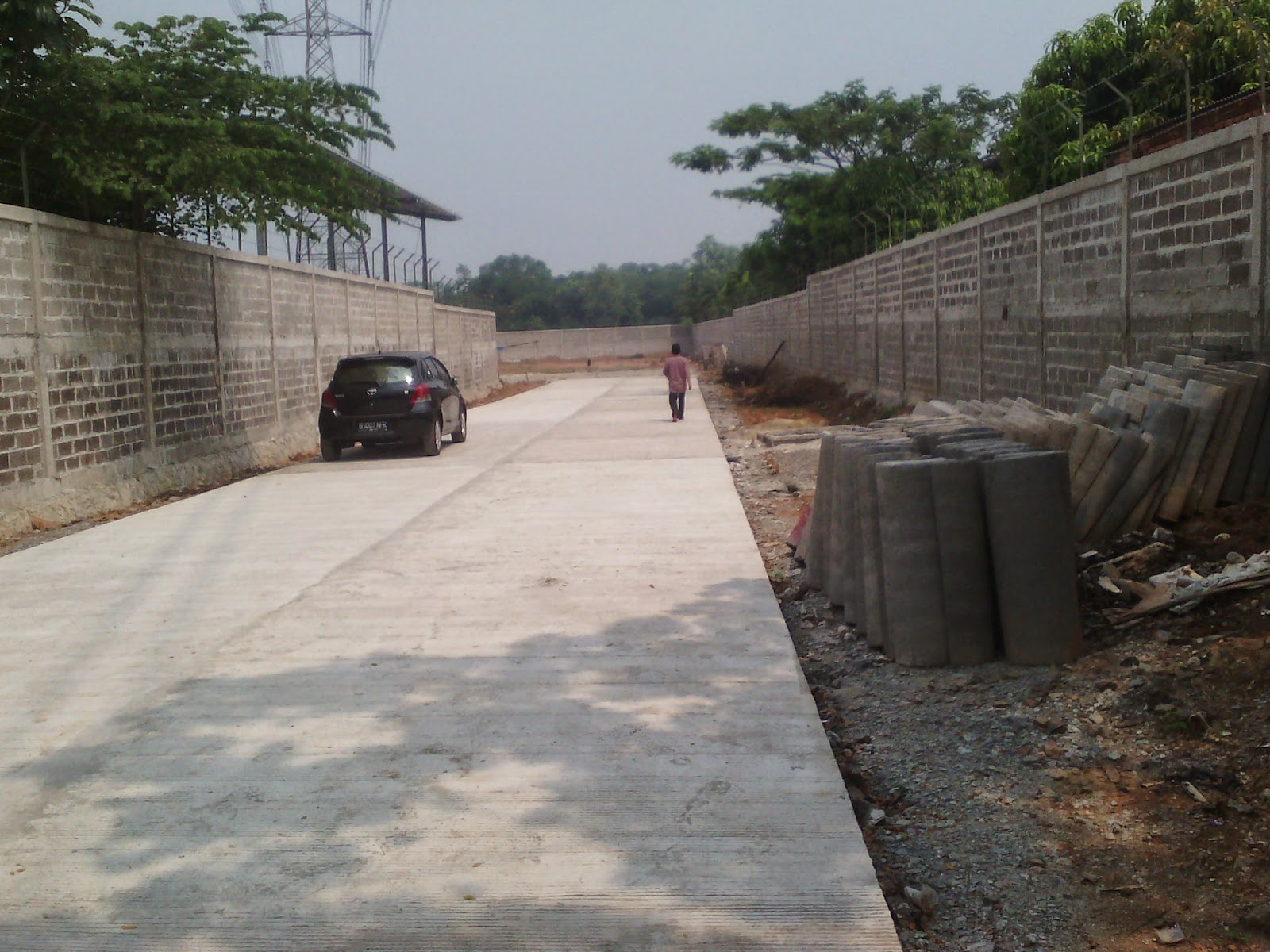 Mandor Bambang: Jalan Cor Beton