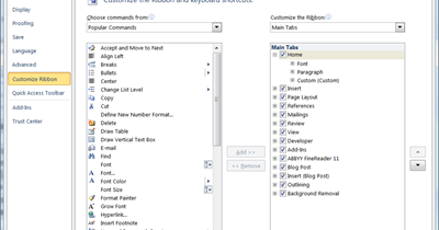A Consuming Experience: Stop Word from reducing all windows!