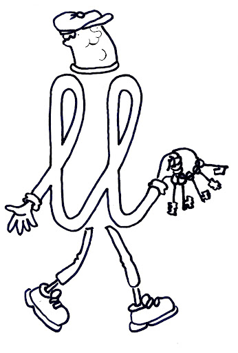 Letra ll para colorear - Imagui