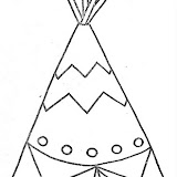 DIBUJOS DE TIPIS PARA COLOREAR