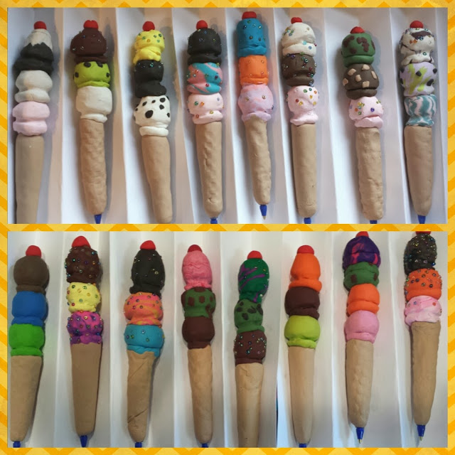 Angela Anderson Art Blog: Polymer Clay Pens - Kids Art Class