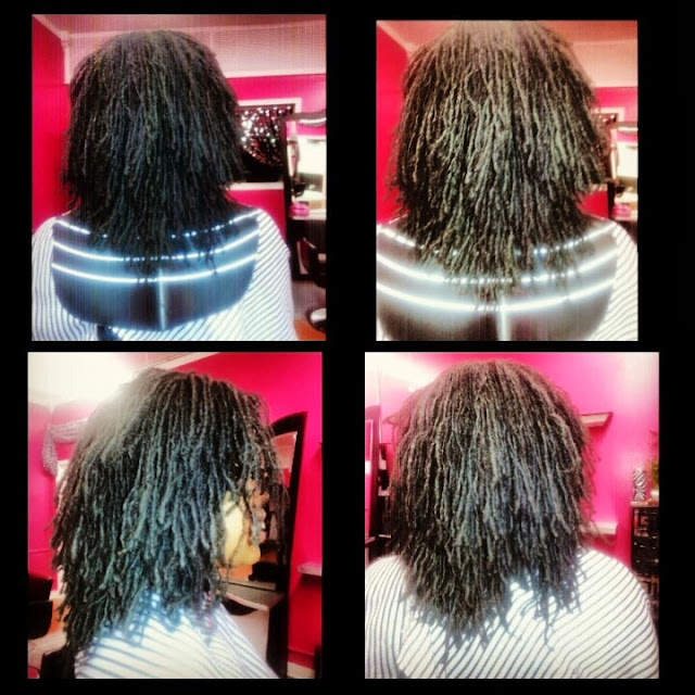 NaturalNikkiDST's Sisterlocks Blog: Retighten and growth