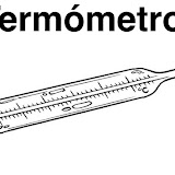 TERMOMETROS DIBUJOS PARA COLOREAR