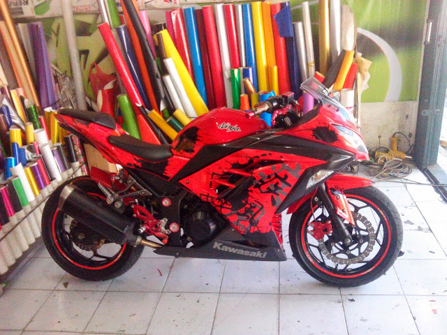 GD1 Goday Sticker - Wraps Modified: Decal Print Ninja 250 Fi