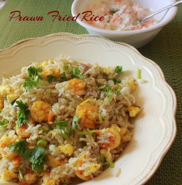 Sujitha Easycooking: Prawn Fried Rice