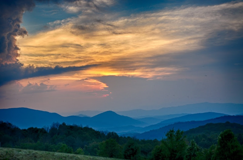 Sunset from Max Patch - Pancake Ninja