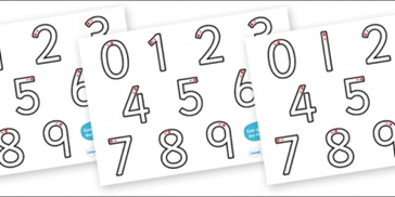 Förskoleburken: Siffror