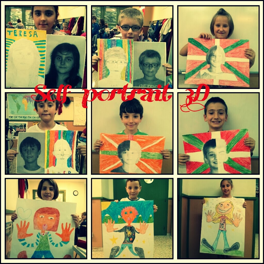 Art-English: Self portrait 3D!!!