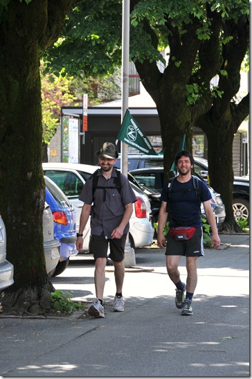 Gruppo Alpini di Paderno d'Adda: Partita la marcia Paderno-Piacenza