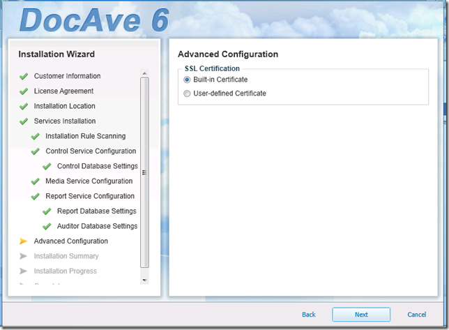 Installation AvePoint DocAve 6.1 - Microsoft 365 Blog