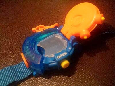 Which Watch Today...: Crazy Planet Gumwatch Aqua