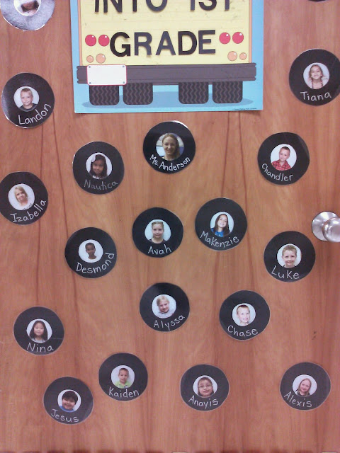 Ms. Anderson's Learning Blog!: Class Door!