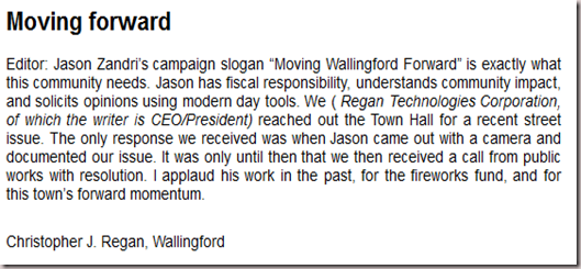 Jason Zandri Candidate for Mayor of Wallingford: More voter support via ...
