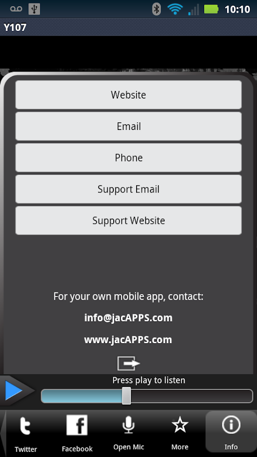 Y107 - 106.9FM - Android Apps on Google Play