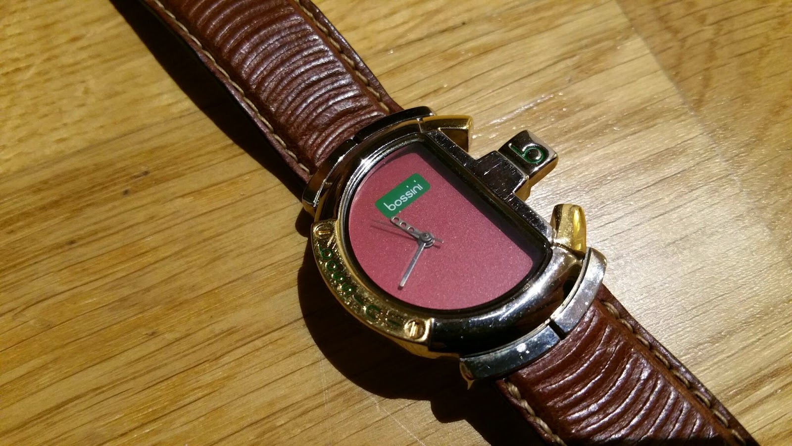 Which Watch Today...: Bossini Z-Gear B-623