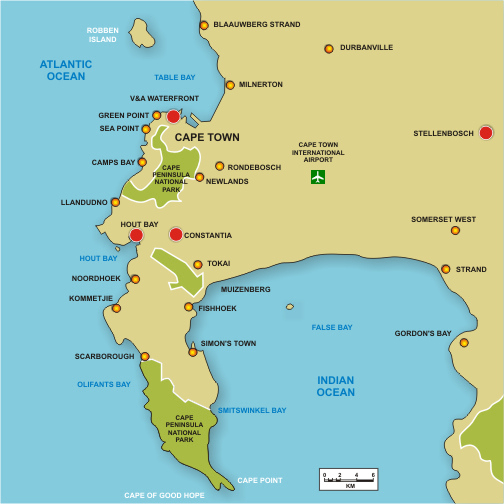 EMILY IN AFRICA: Cape Town: Cape Peninsula Tour