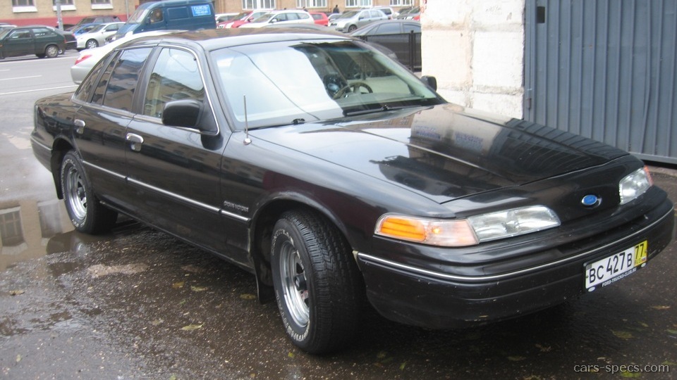 1992 Ford Crown Victoria Sedan Specifications, Pictures, Prices