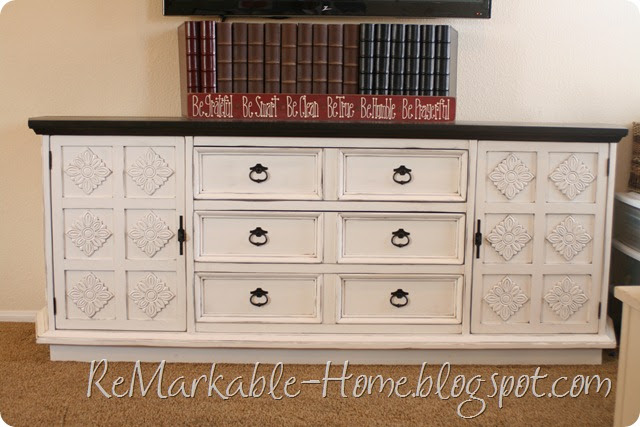ReMarkable Home: BUFFET RE-DO {Furniture Refinishing}