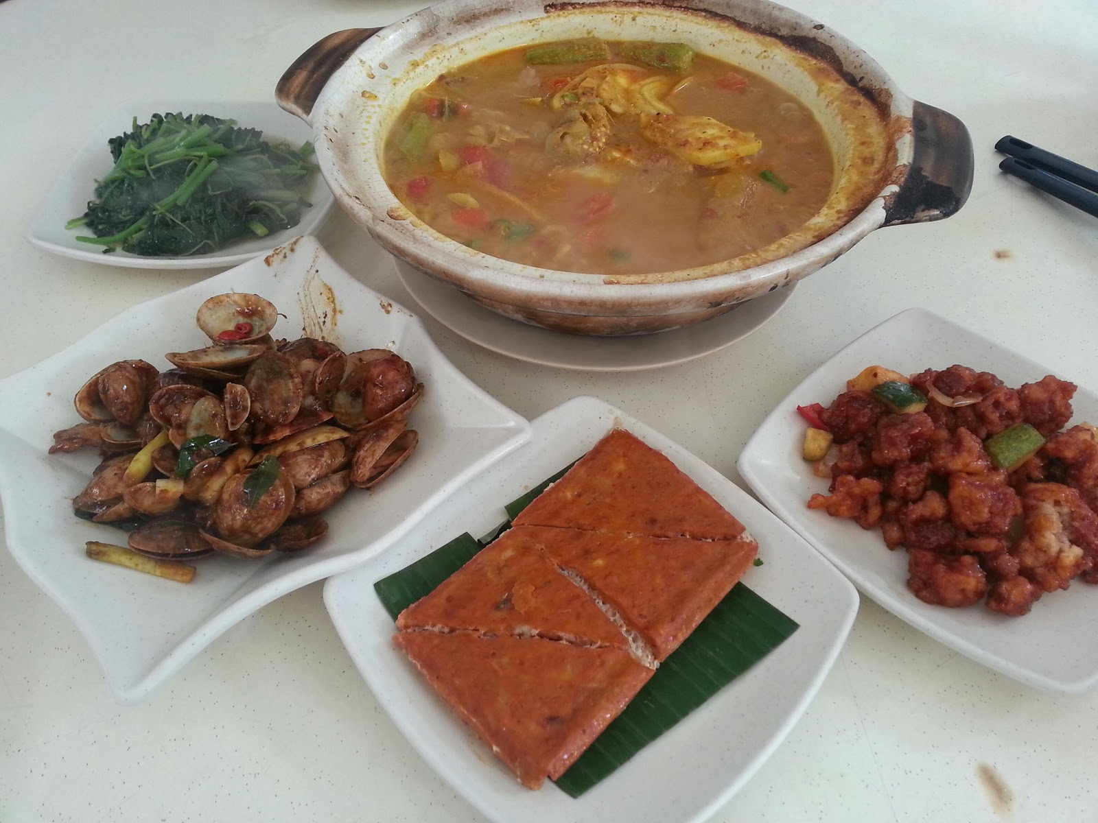 Rain's Food Diary: Ocean Curry Fish Head