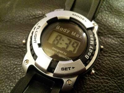 Which Watch Today...: Body Max by Kansai Yamamoto - large LCD