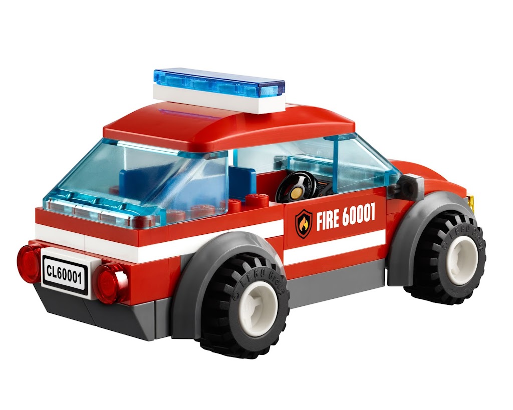 Bricker - Конструктор LEGO 60001 Автомобиль пожарного (Fire chief car)
