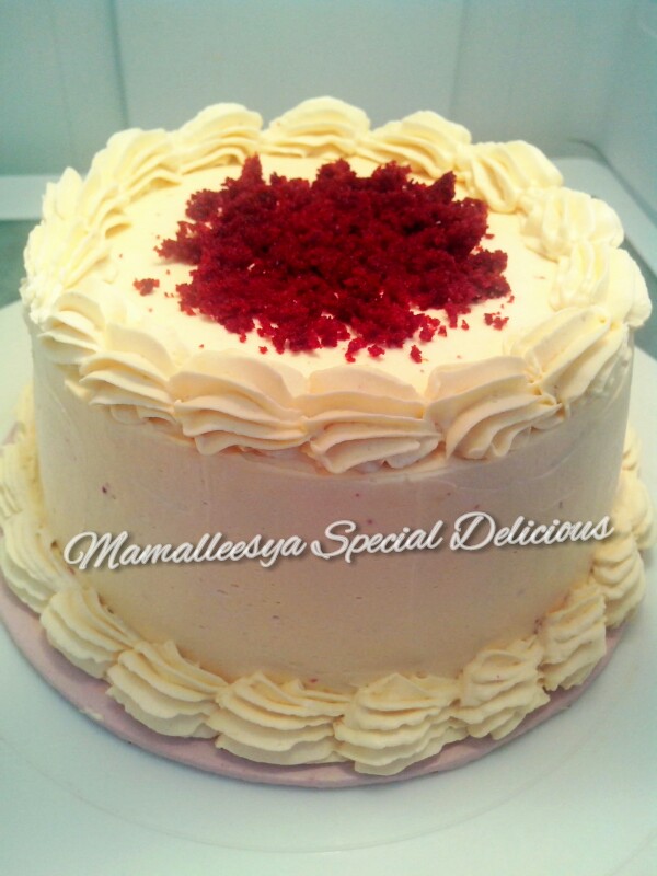 Red Velvet Cake | Kek Baldu Merah | Kek Harijadi | Birthday Cake ...