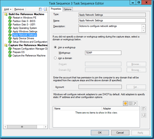 Build And Capture Task Sequence Fails With Error 0x00000004 Mindcore