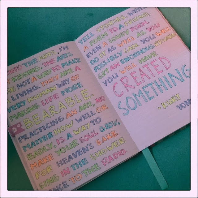 Caatje's Artsy Stuff: From The Notebook