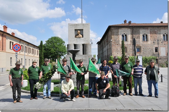Gruppo Alpini di Paderno d'Adda: Partita la marcia Paderno-Piacenza