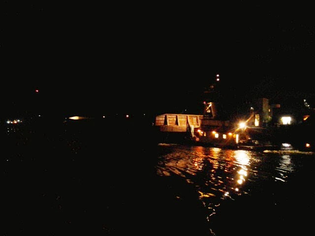 Barge at night | Seasonal Impressions