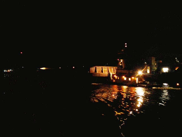 Barge at night | Seasonal Impressions
