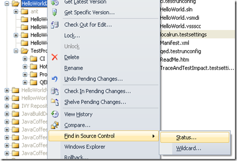 ALM - Team Foundation Server and More: Undo Pending Changes - Search/Query all pending changes ...
