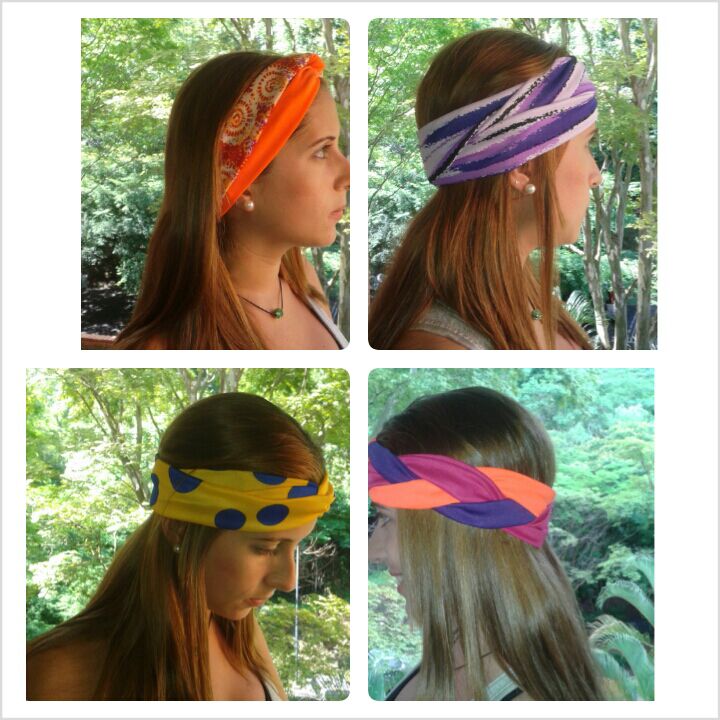 Como hacer cintillos de tela - Imagui