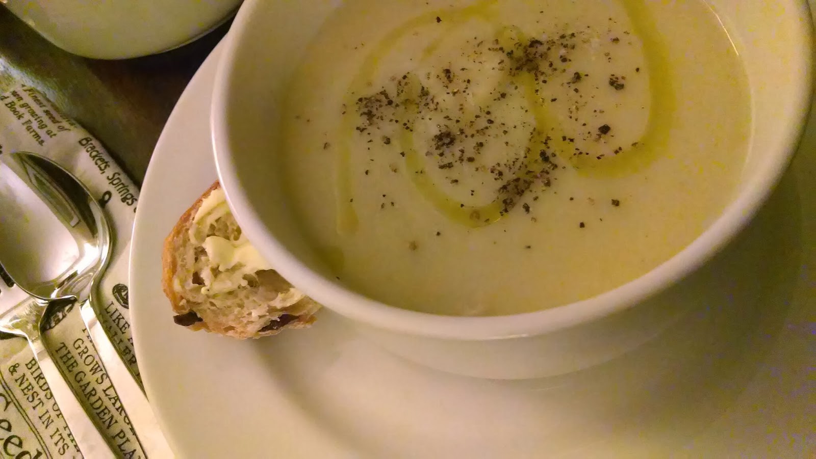 Indie Farms: Potato leek soup