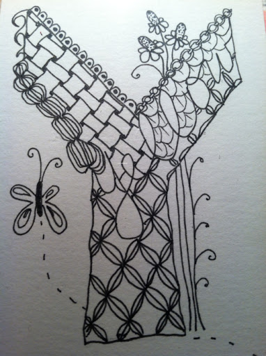 My Journal: Zentangle Alphabet