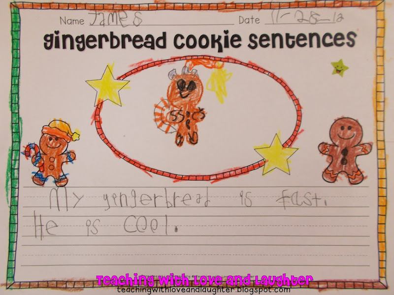 Teaching With Love and Laughter: Gingerbread Week, Freebie, and a ...