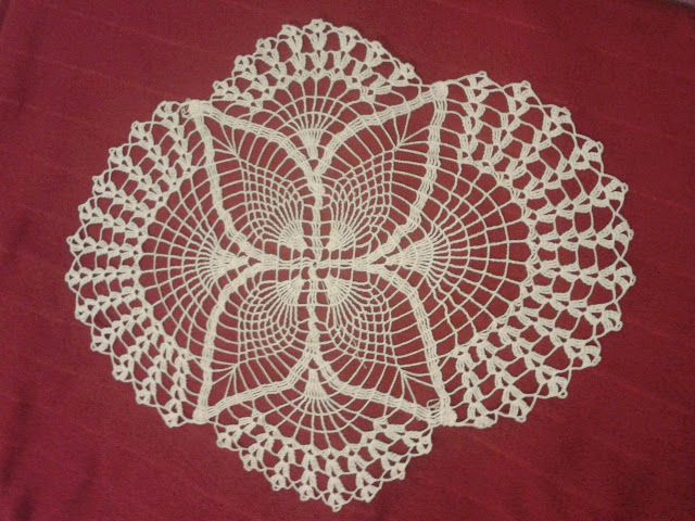 Naturalete: mileu din fire macrame alb