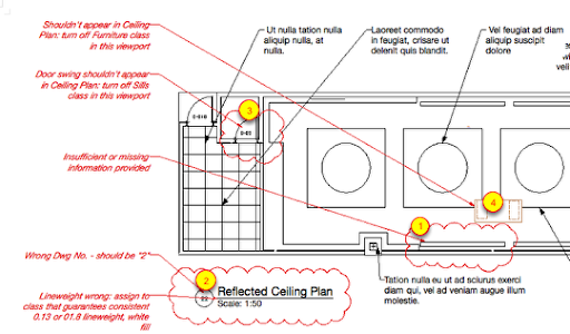 Architectural Drafting in VectorWorks: Marking up & revising drawings