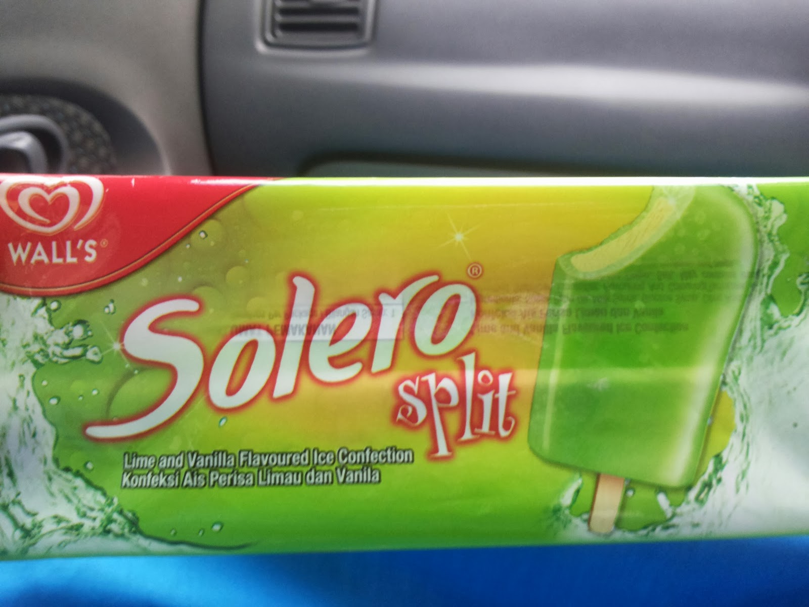 malaysiafoodinformation: Wall's Solero Split: Lime and Vanilla ...
