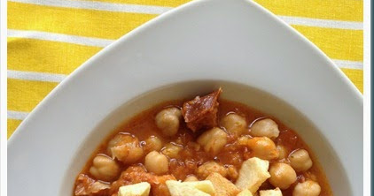 Receta de Garbanzas Canarias, con Osobuco.