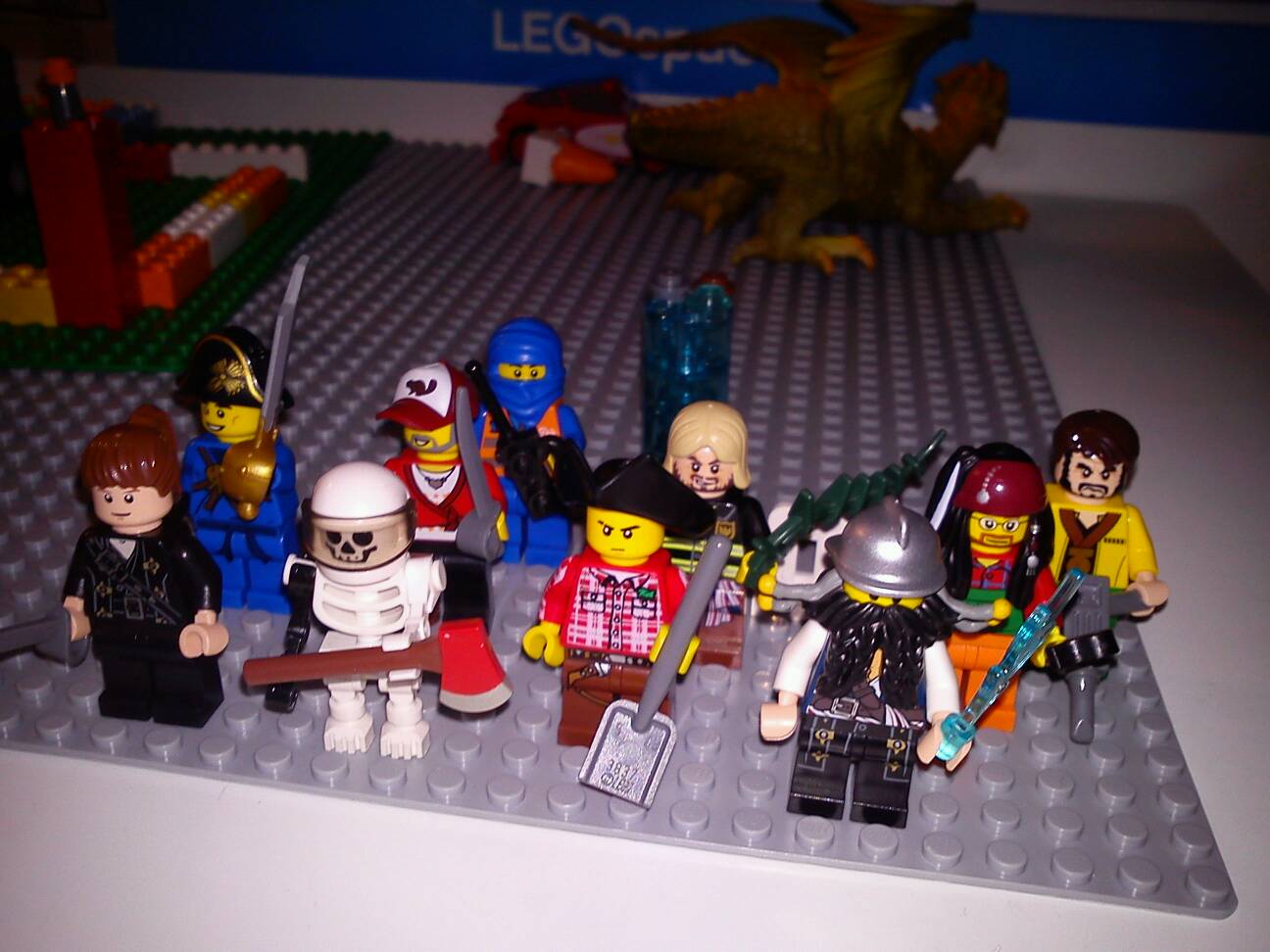 En annan blog: Legogubbar