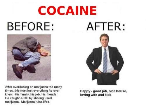 Funny Hot or Not: Cocaine effects