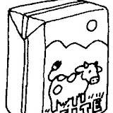 DIBUJOS DE LECHE PARA COLOREAR