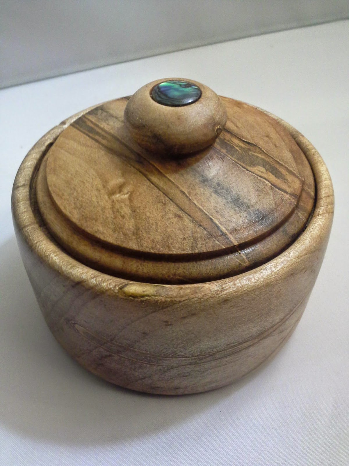 Randy's Woodshop: Turned wood box with lid