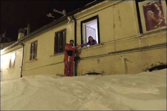 World record? 100 inches of snow clobbered Italy in 18 hours, review ...