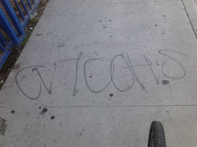 sureno 13 gangs graffiti: Compton varrio 70