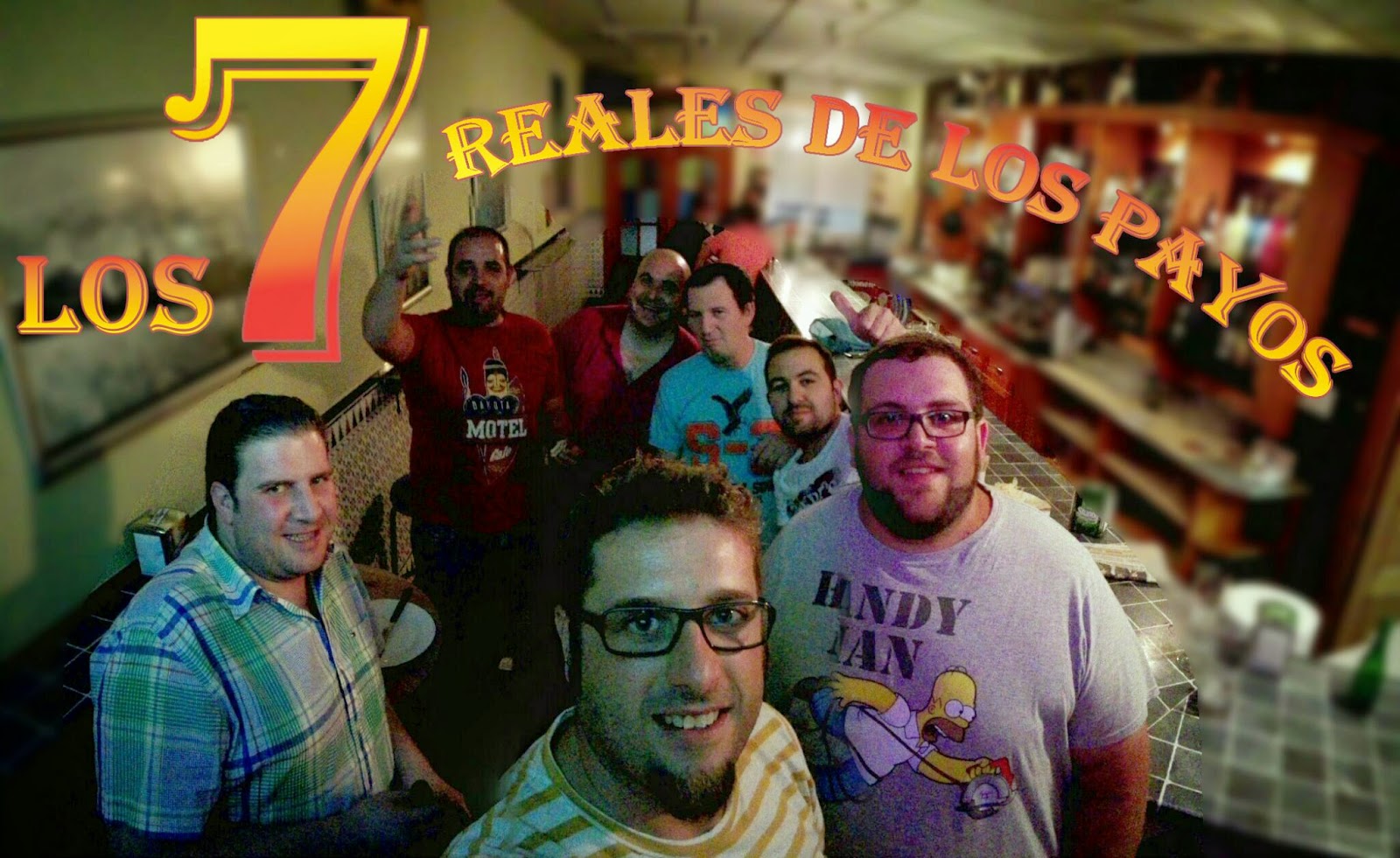 Chirigota Payos Reales: Los 7 de los payos reales