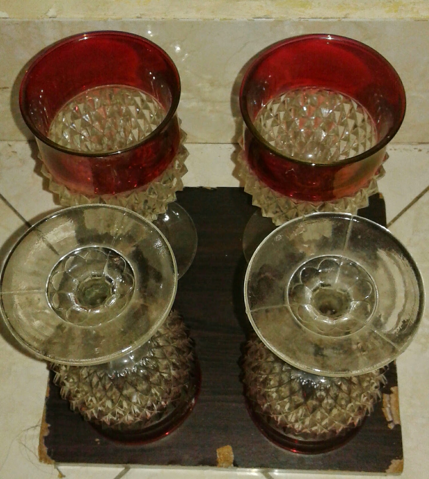 Guly guli antik: GELAS KRISTAL BOHEMIA